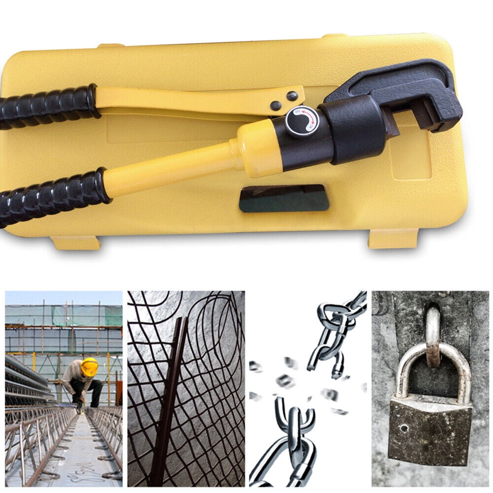 Portable 8-Ton Hydraulic Cutter Steel Cutter Hydraulic Bolt Cutter 4mm ...