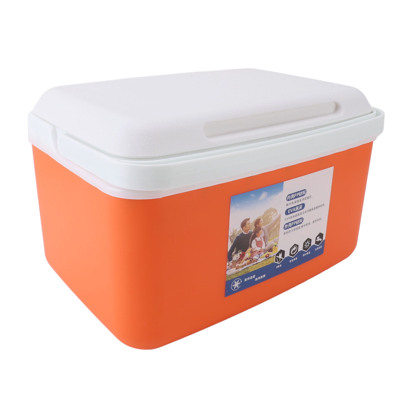 Portable 8L Hard Cooler, Efficient Temperature Retention For Food ...