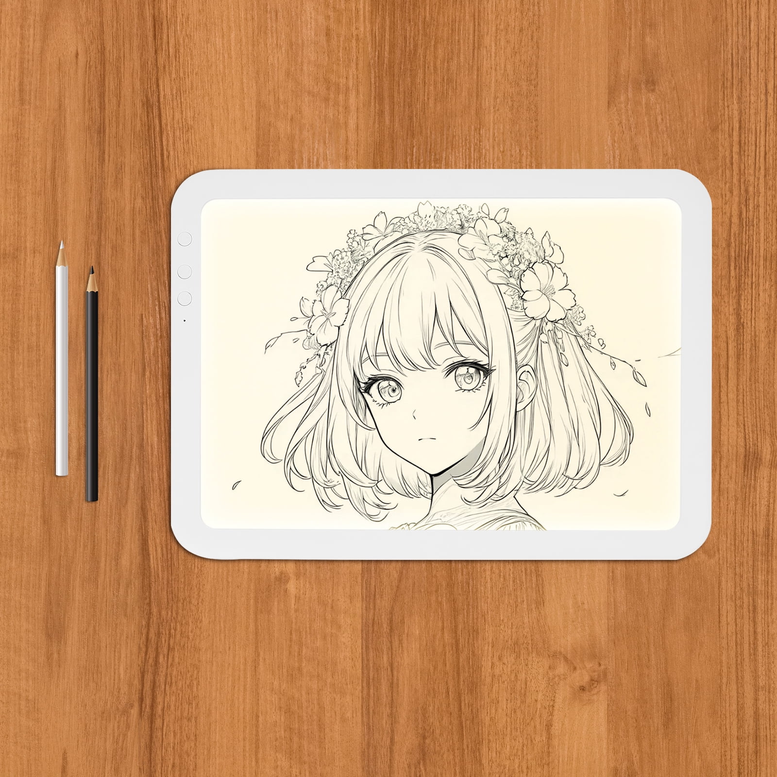 Portable A4 Artcraft LED Bright Light Pad, 3500mah Battery Powered ...