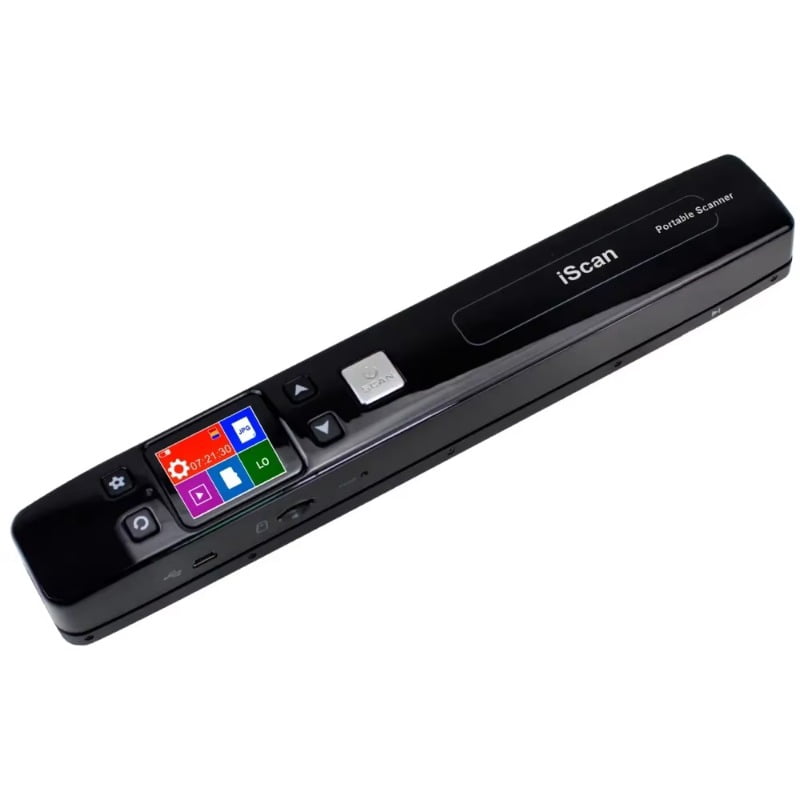 Portable A4 Handheld Document Scanner, 1050DPI High Speed Photo Scanner ...