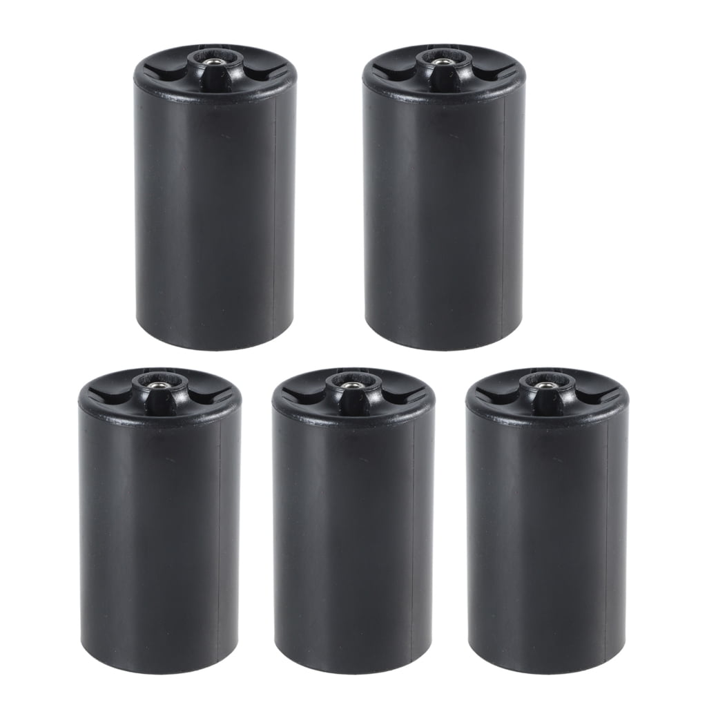Jesscasday Portable AA to D Battery Adapter Case AA to D Size Spacer ...