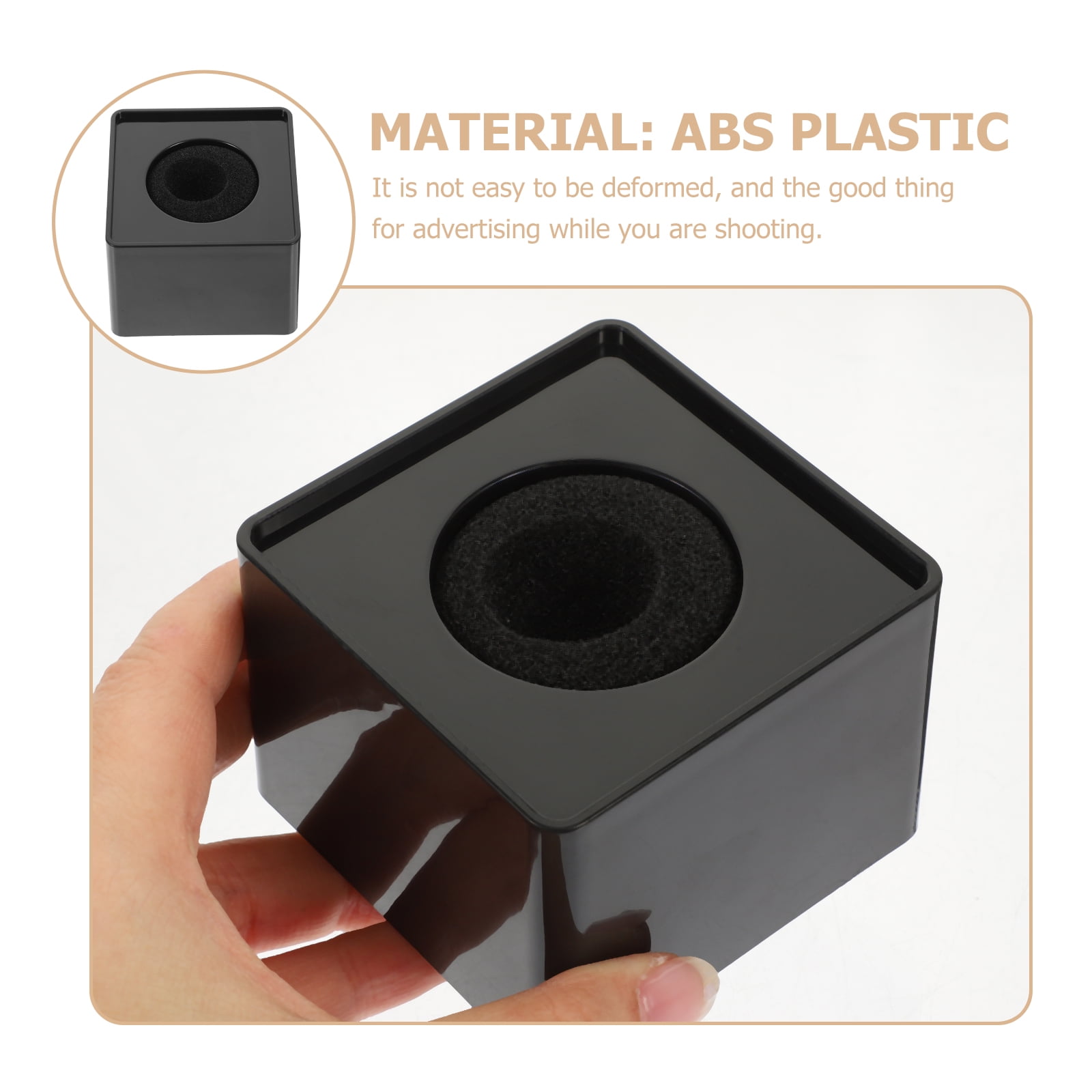 COMPUKAS ABS Plastic Microphone Cube for Interviews 1Pack - Walmart.com