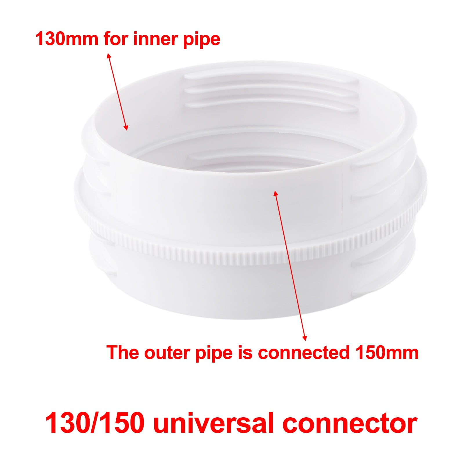 Portable AC Coupler Mobile Air Conditioner Exhaust Hose Connector 13 ...