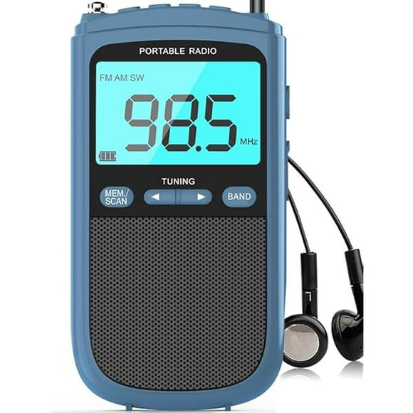 Portable Radio With Headphones