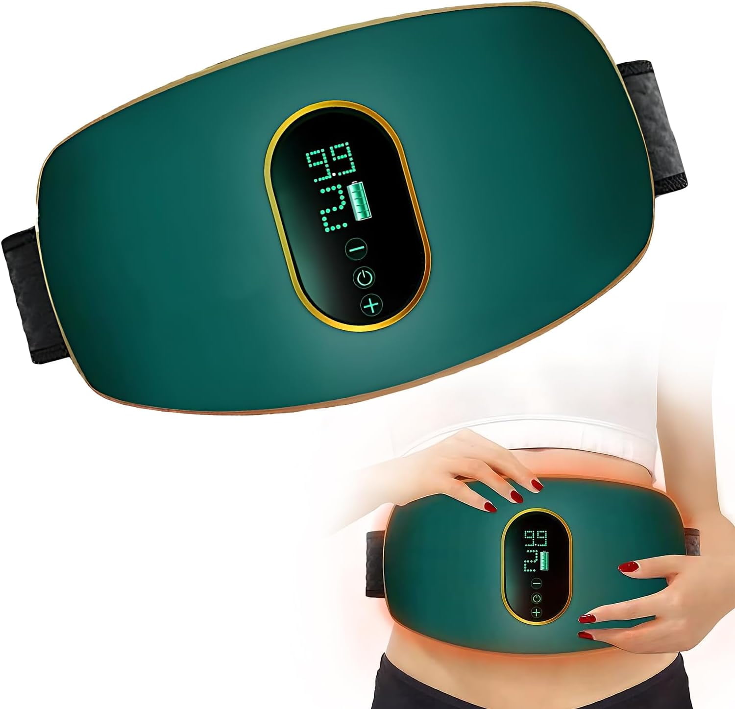 Portable Abdominal Massage, Adjustable Vibration Massage, Electric ...