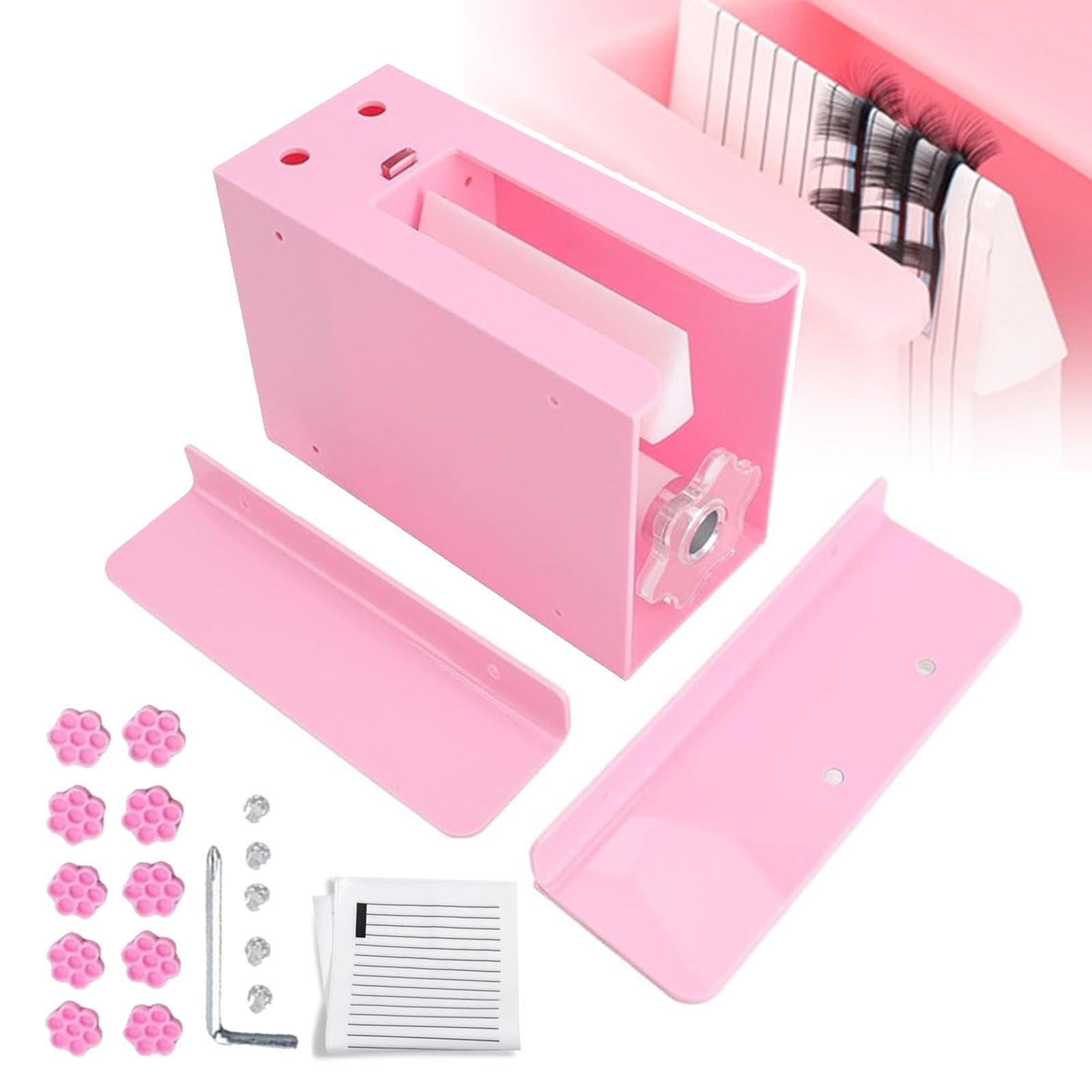 Portable Acrylic Eyelash Flowering Machine Professional Lash Fan Maker ...