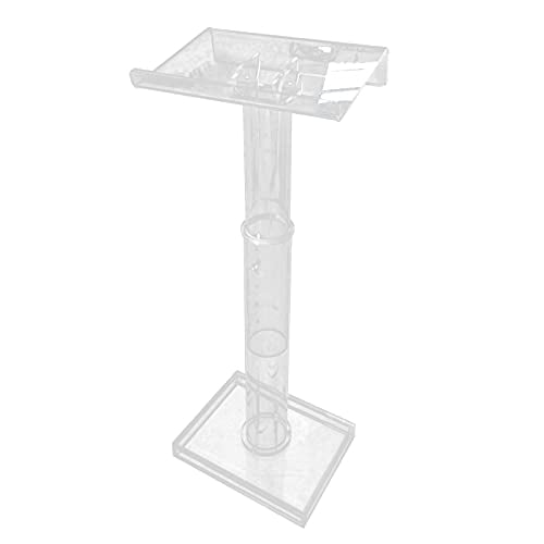 Portable Acrylic School Podium-Acrylic Transparent Lifting Lectern ...