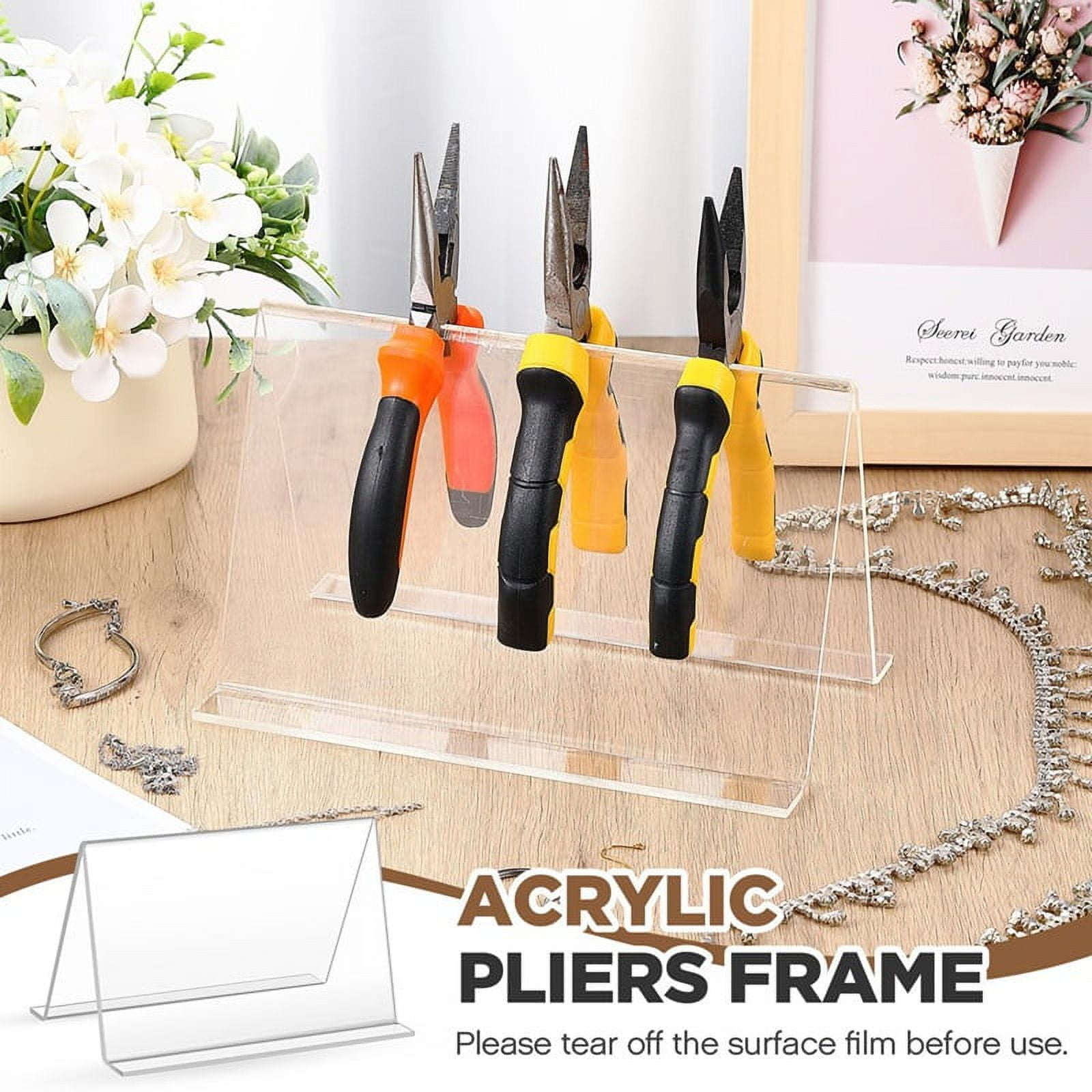 Portable Acrylic Stands for Display Clear Pliers Rack Display Stand ...