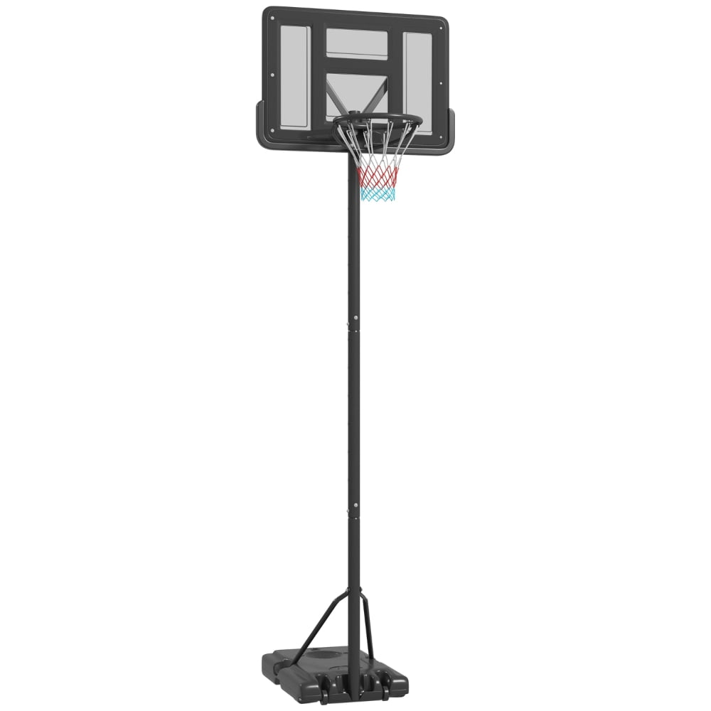Portable Adjustable Basketball Hoop with Wheels Fillable Base - Walmart.com