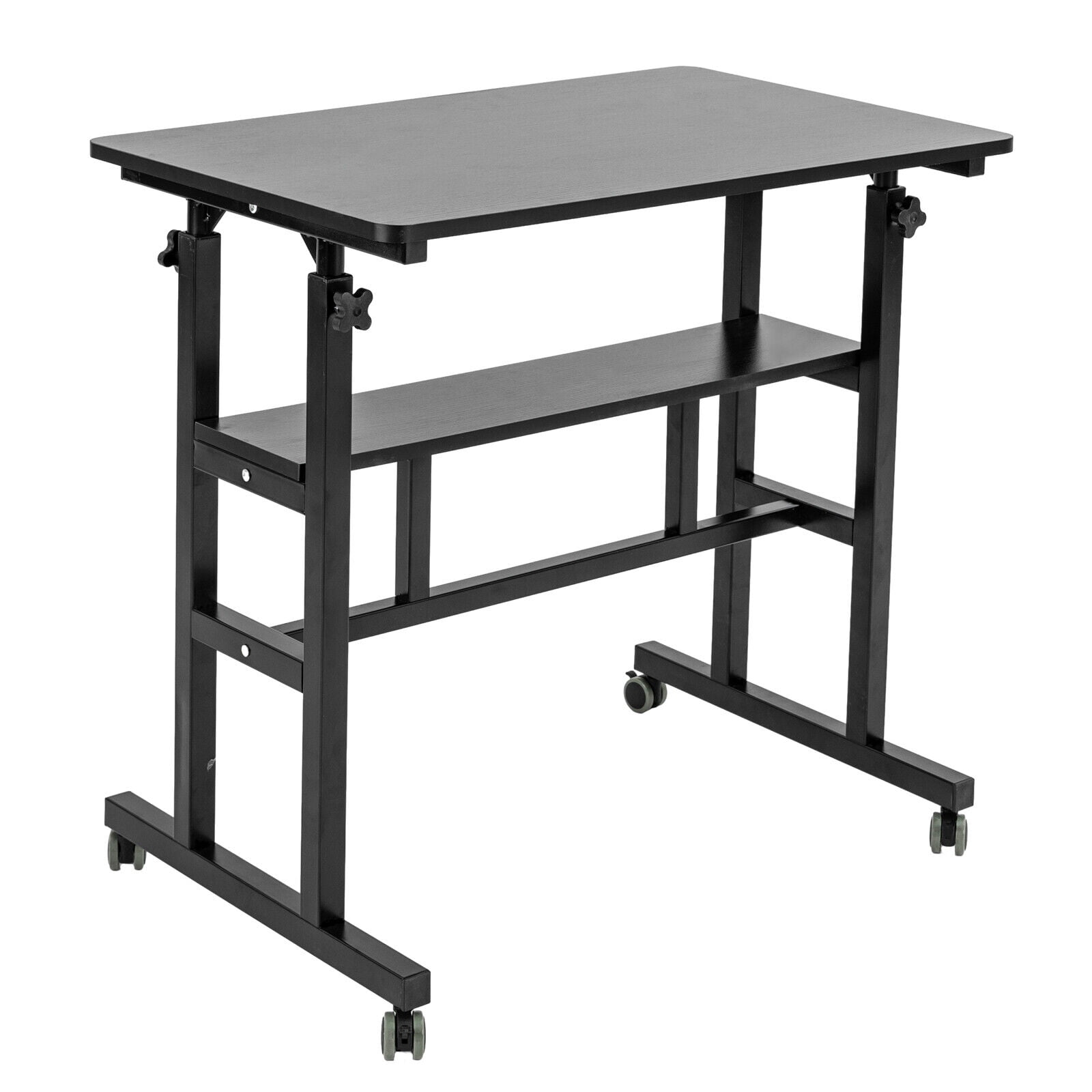 Portable Adjustable Computer Desk Mobile Standing Desk Laptop Stand 31. ...