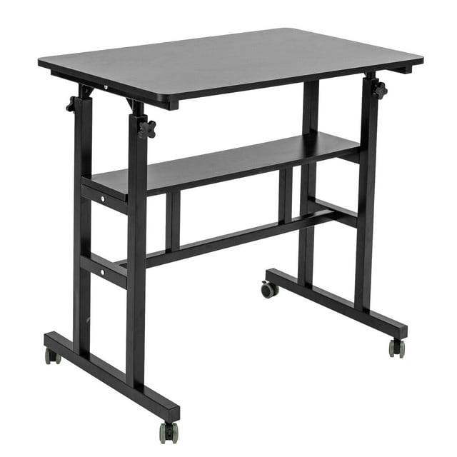 Portable Adjustable Computer Desk Mobile Standing Desk Laptop Stand 31. ...