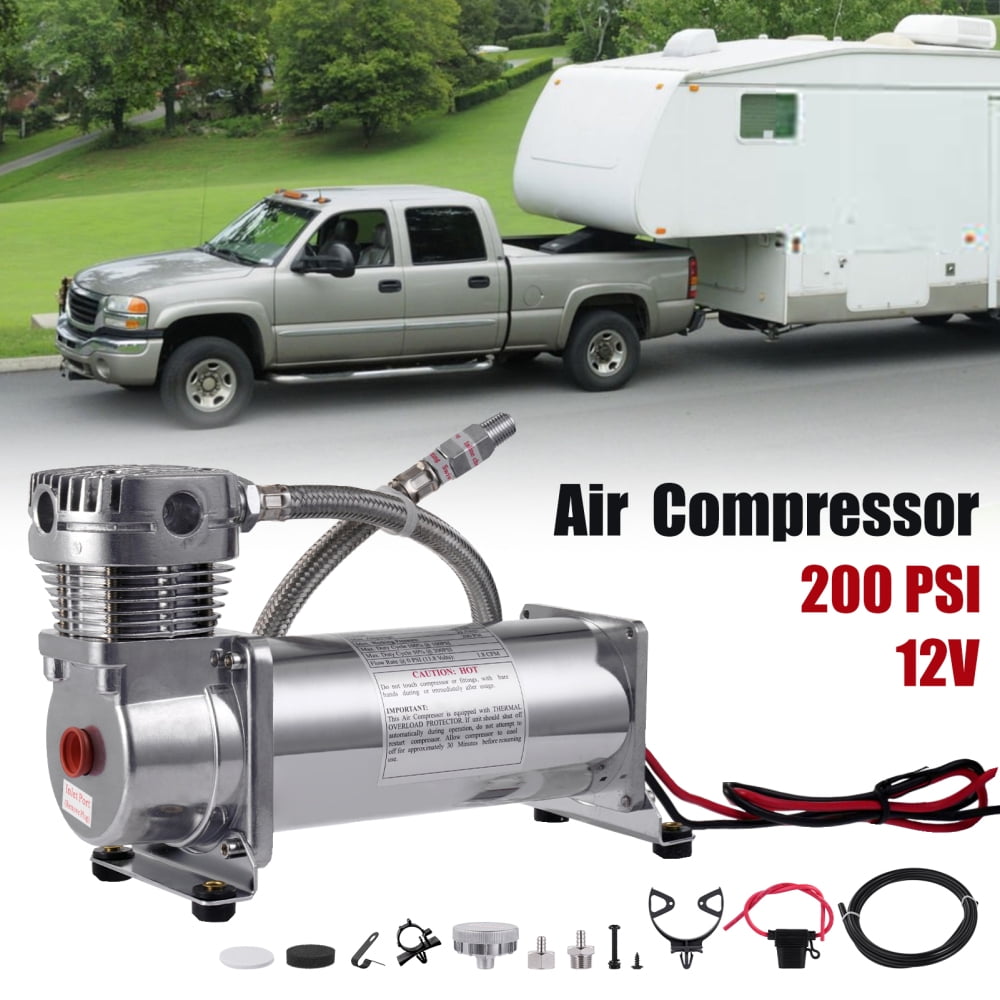 Portable Air Compressors 200 PSI Air Suspension/Ride/Horn/Train ...