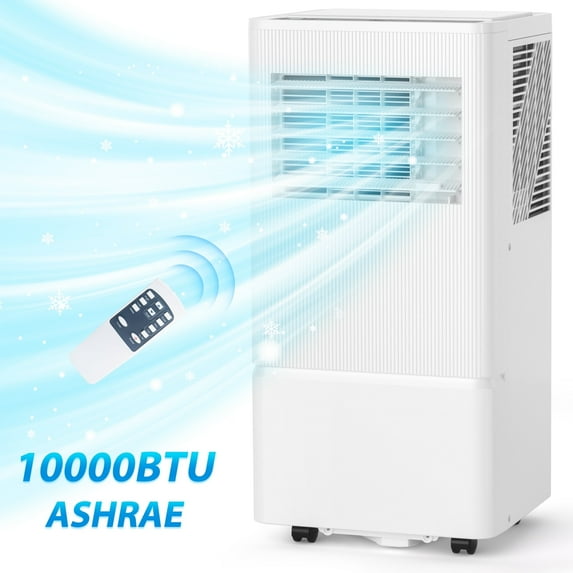 Portable Air Conditioner 10,000 BTU (ASHRAE) for Room Up to 450 Sq.Ft ...