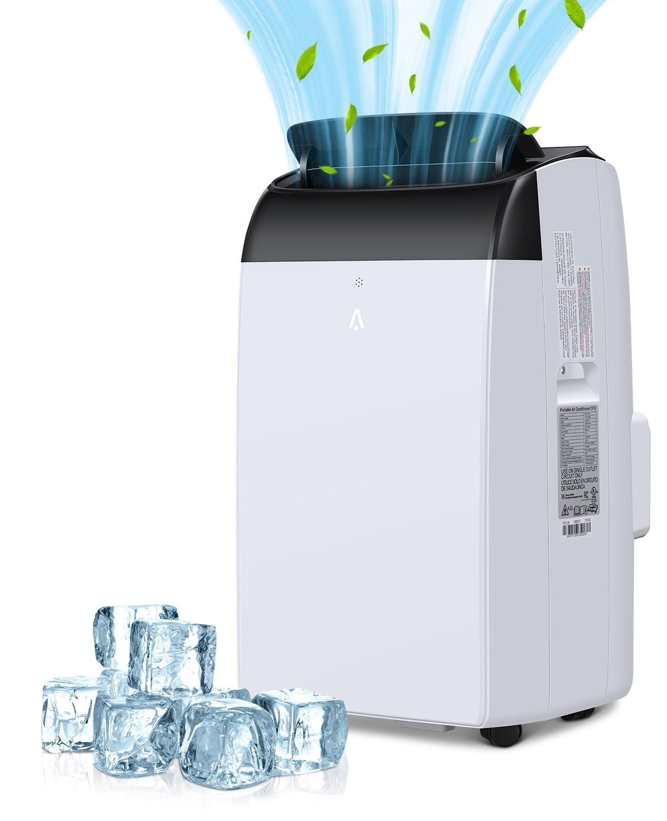 Portable Air Conditioner, 12,000 BTU Air Conditioner Cools up to 350 Sq ...