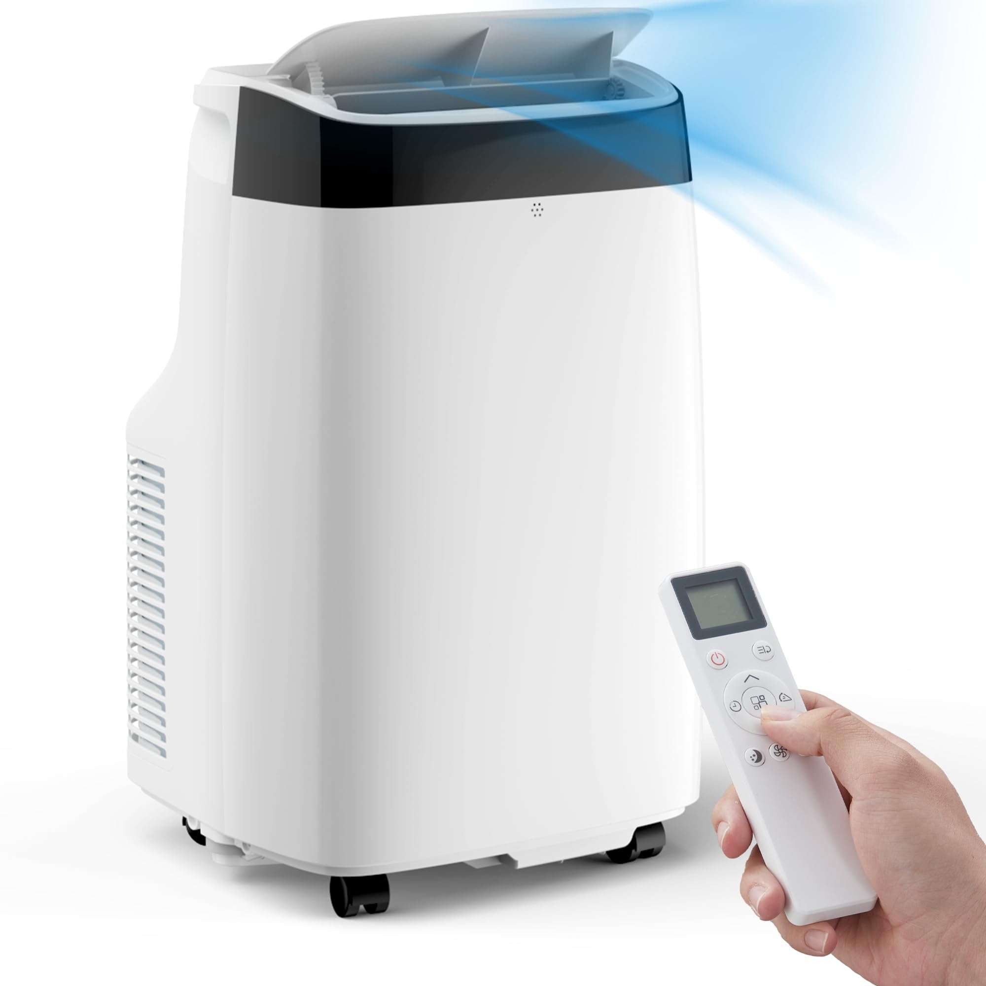 Portable Air Conditioner, 12000 BTU Standing AC Unit, Room Air ...