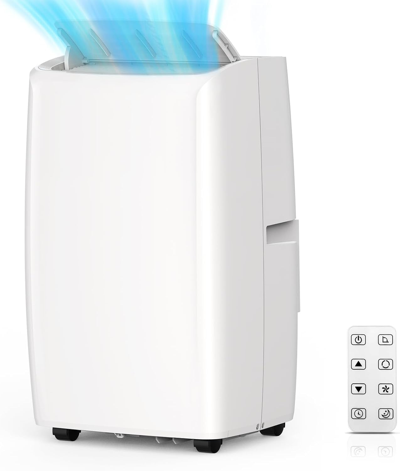 Portable Air Conditioner 14000 BTU with Cooling, Dehumidifier, Fan 3-in ...