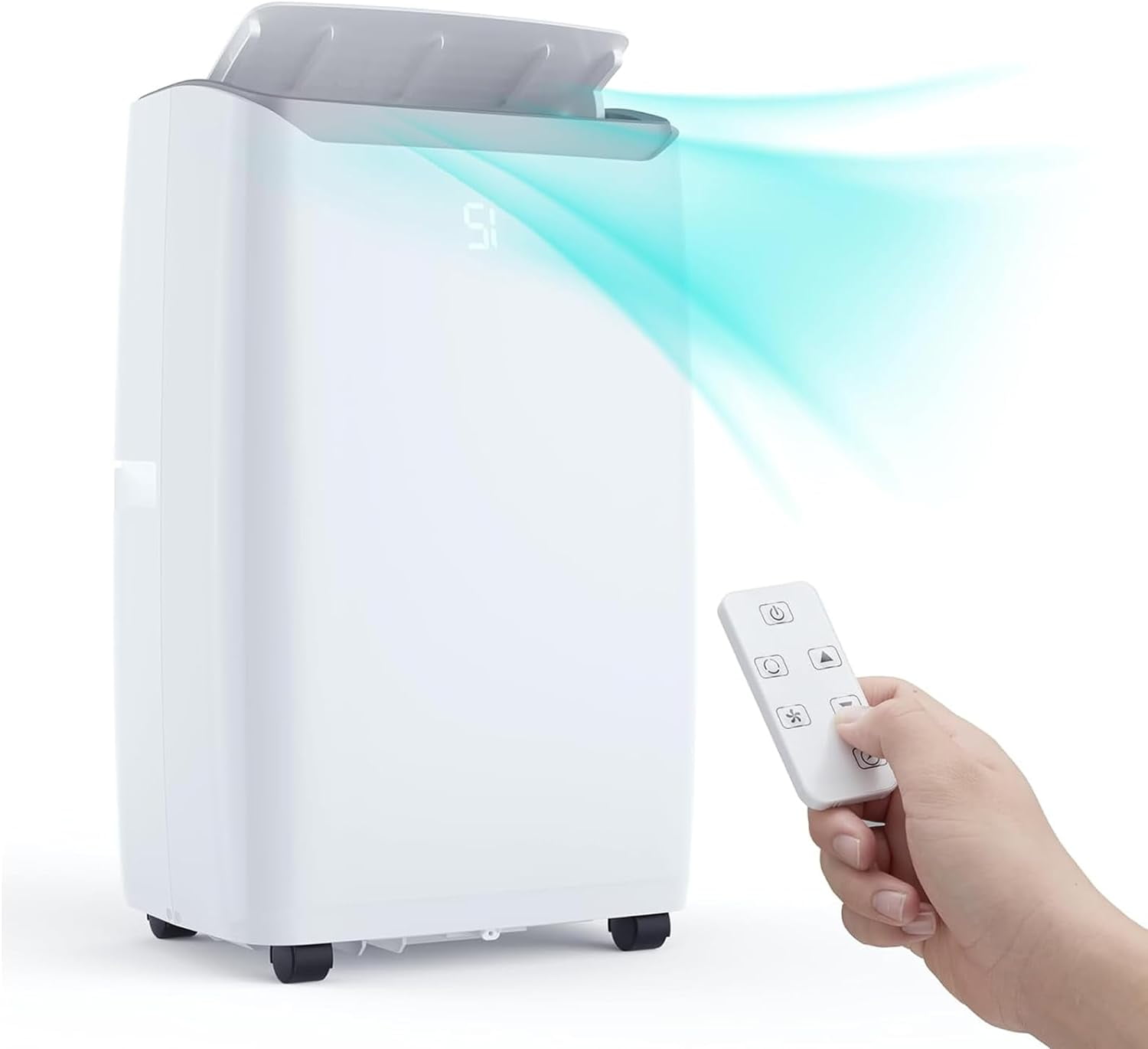 Lumiparty 12000 BTU Ultra Quiet Portable Air Conditioner with ...
