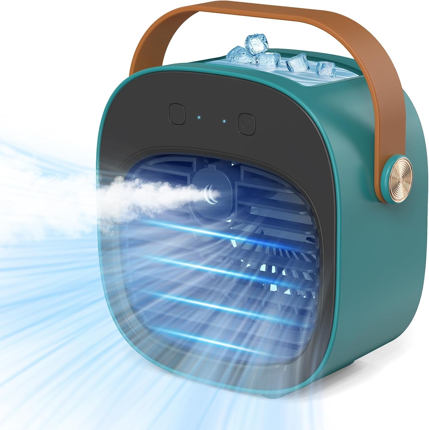 Portable Air Conditioner -5200mAh Rechargeable Mini Air Conditioner ...