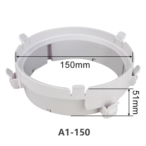 Portable Air Conditioner Connector Easy Installation Available in White ...