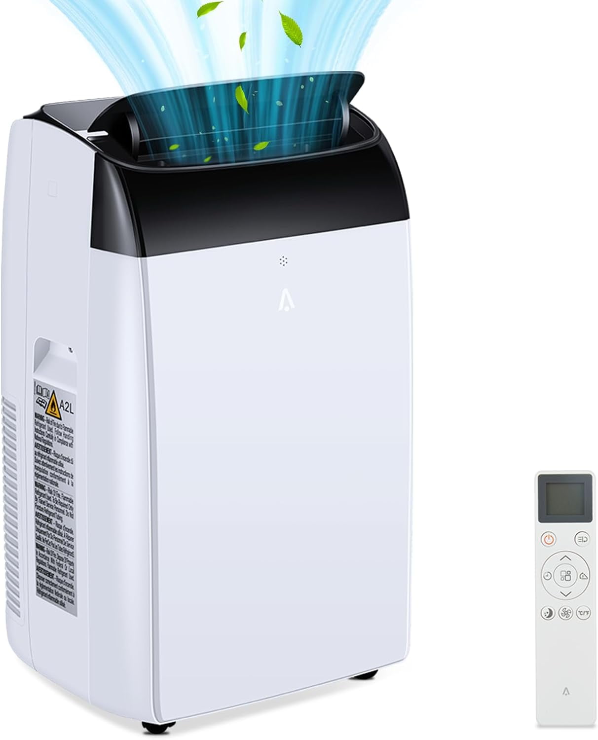 Portable Air Conditioner, Cooling, Dehumidifier, Fan Functions 3-in-1 ...
