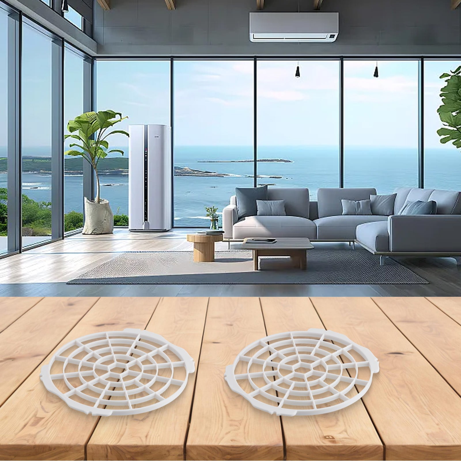 Portable Air Conditioner Dust-Proof Net For Window Adapter Filter ...