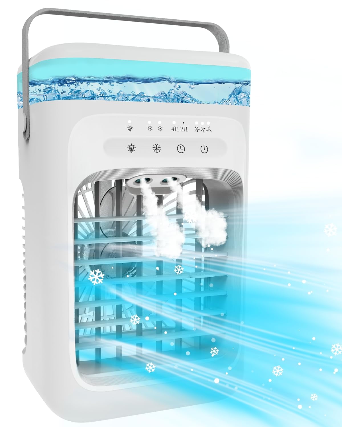 Portable Air Conditioner, Evaporative Mini Portable AC Unit with 3 ...