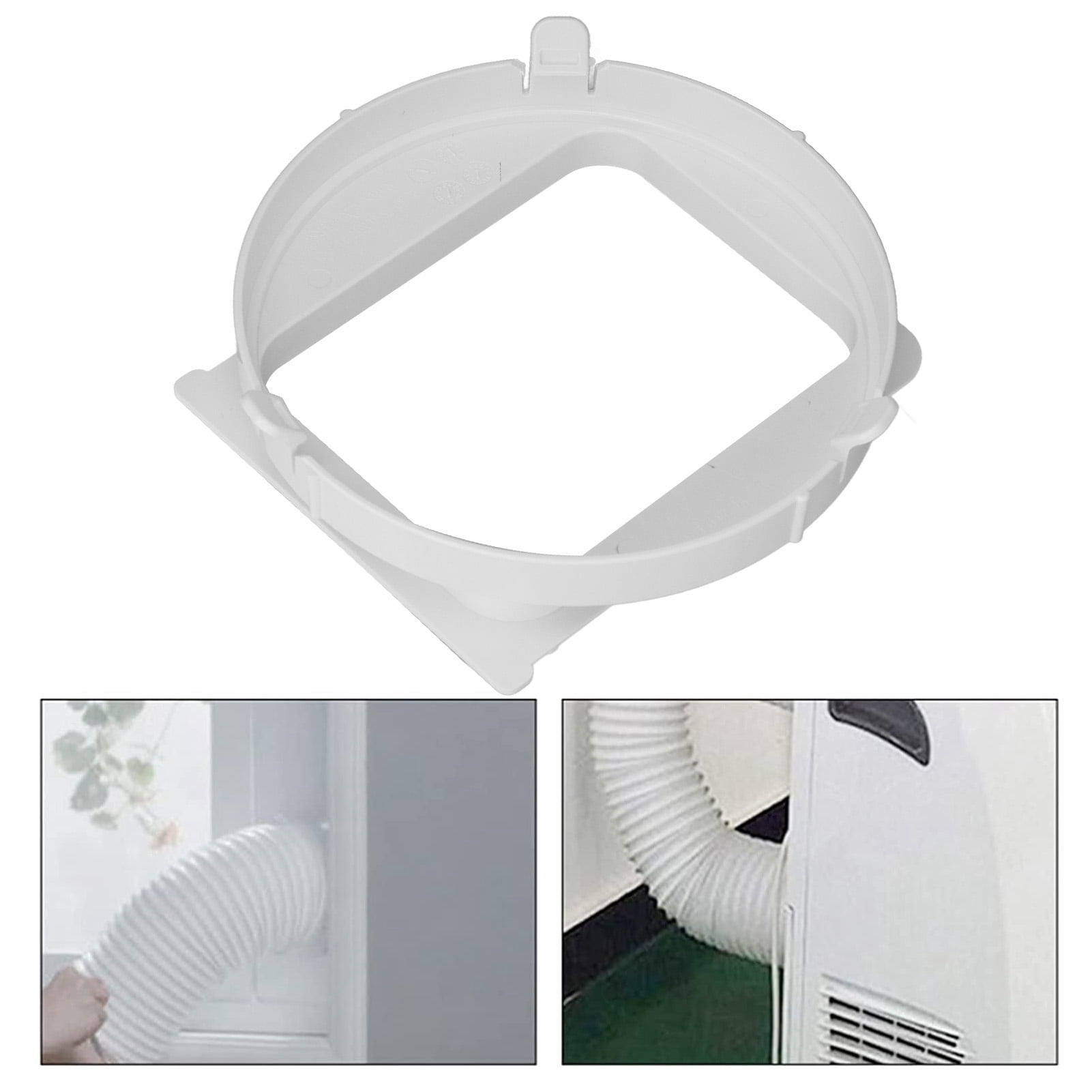 Portable Air Conditioner Exhaust Hose Adapter, Square Adjustable Joints ...
