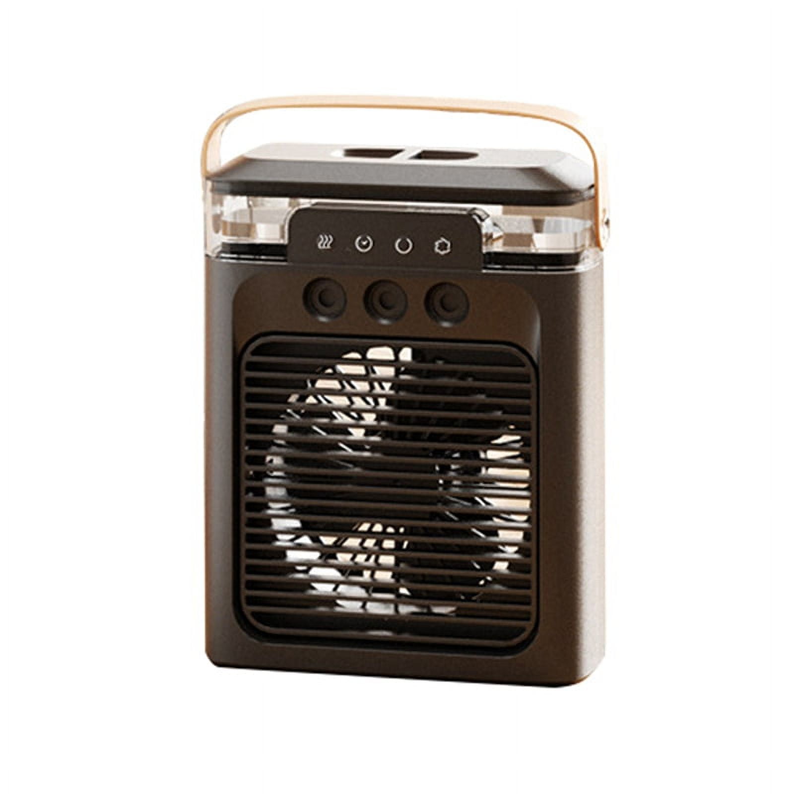 Portable Air Conditioner Fan Mini Evaporative Cooler with Colors LED ...