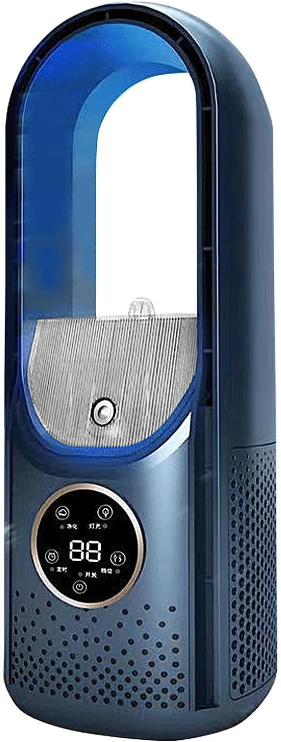 Portable Air Conditioner Fan, Ultra Quiet&Strong Airflow Personal Small ...