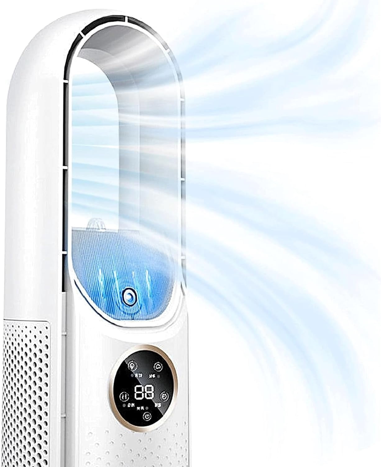Portable Air Conditioner Fan, Ultra Quiet&Strong Airflow Personal Small ...