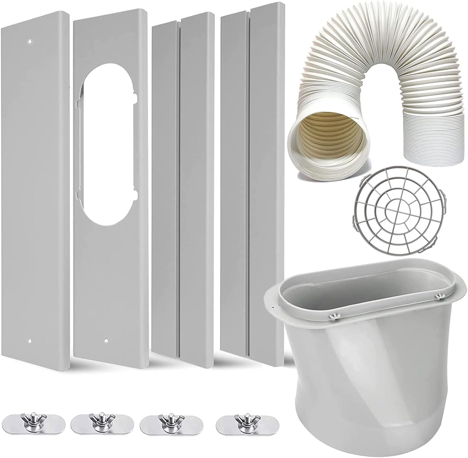 Portable Air Conditioner Kit with Hose, Adjustable Window Seal with 5.9 ...