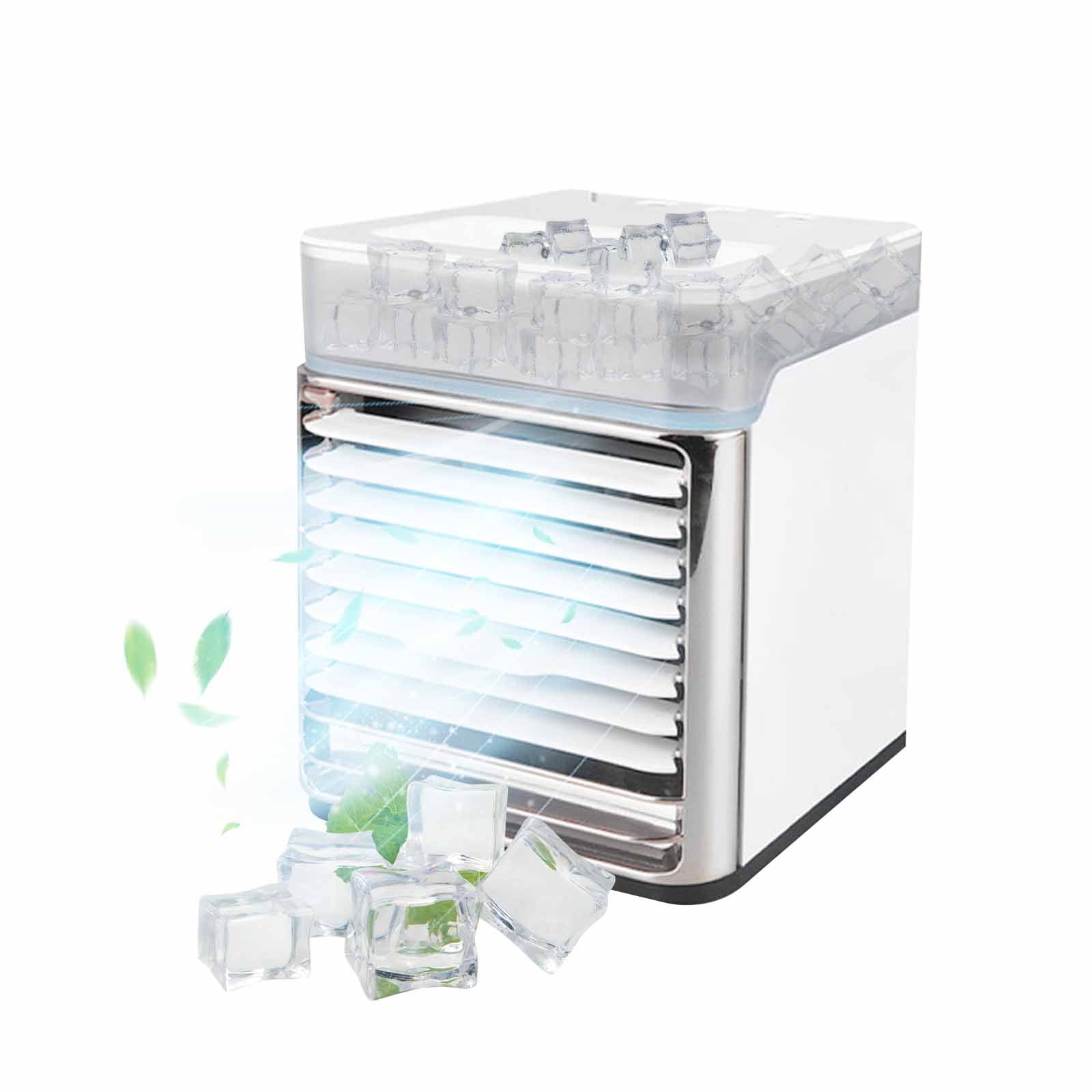 Portable Air Conditioner,Mini Portable Air Conditioner Quiet Desk Fan ...