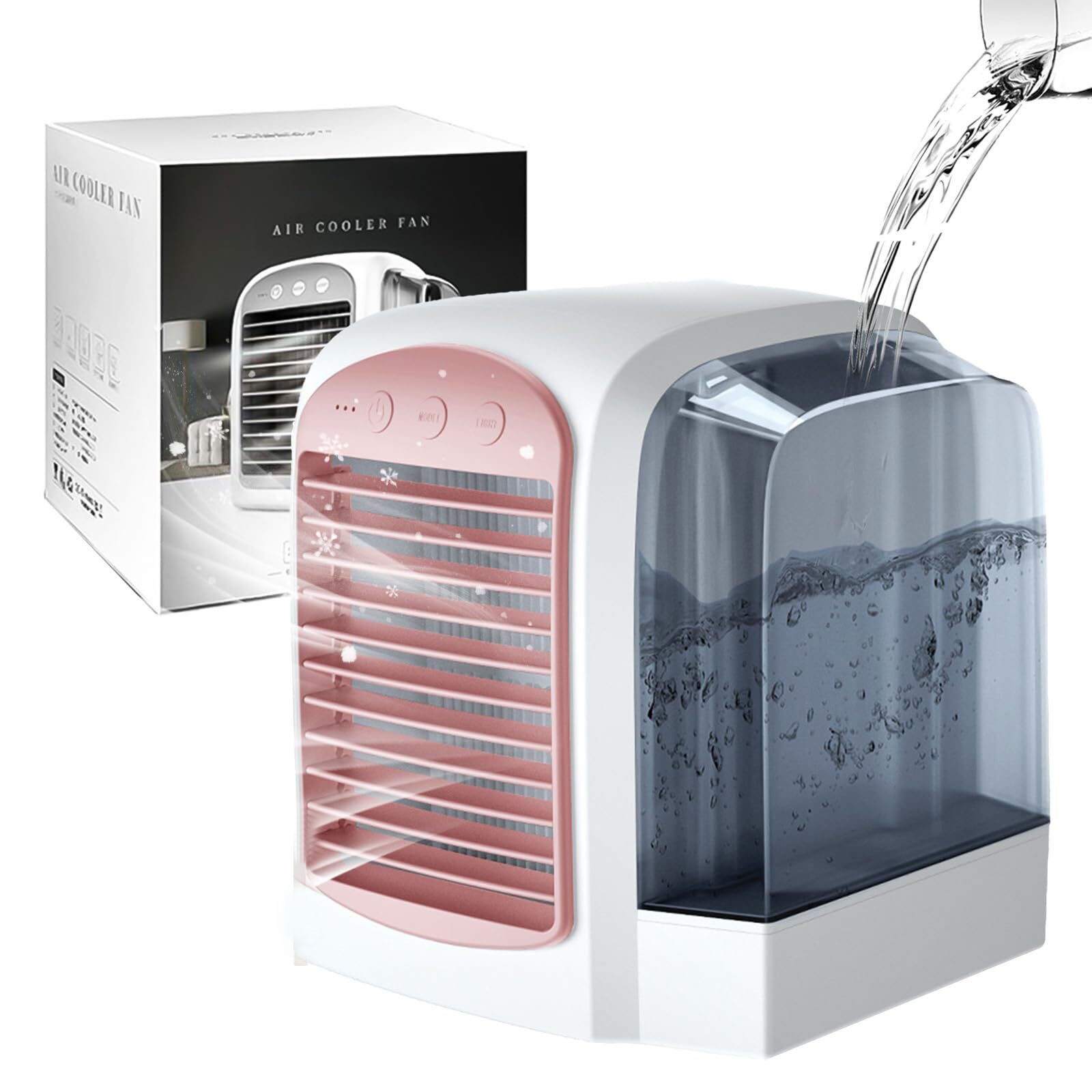 Portable Air Conditioner Personal USB Mini AC Unit with Dynamic Ice ...
