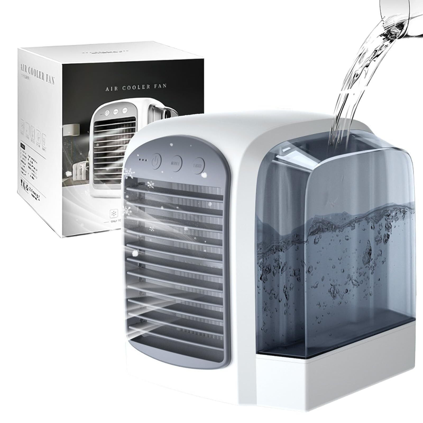 Portable Air Conditioner Personal USB Mini AC Unit with Dynamic Ice ...