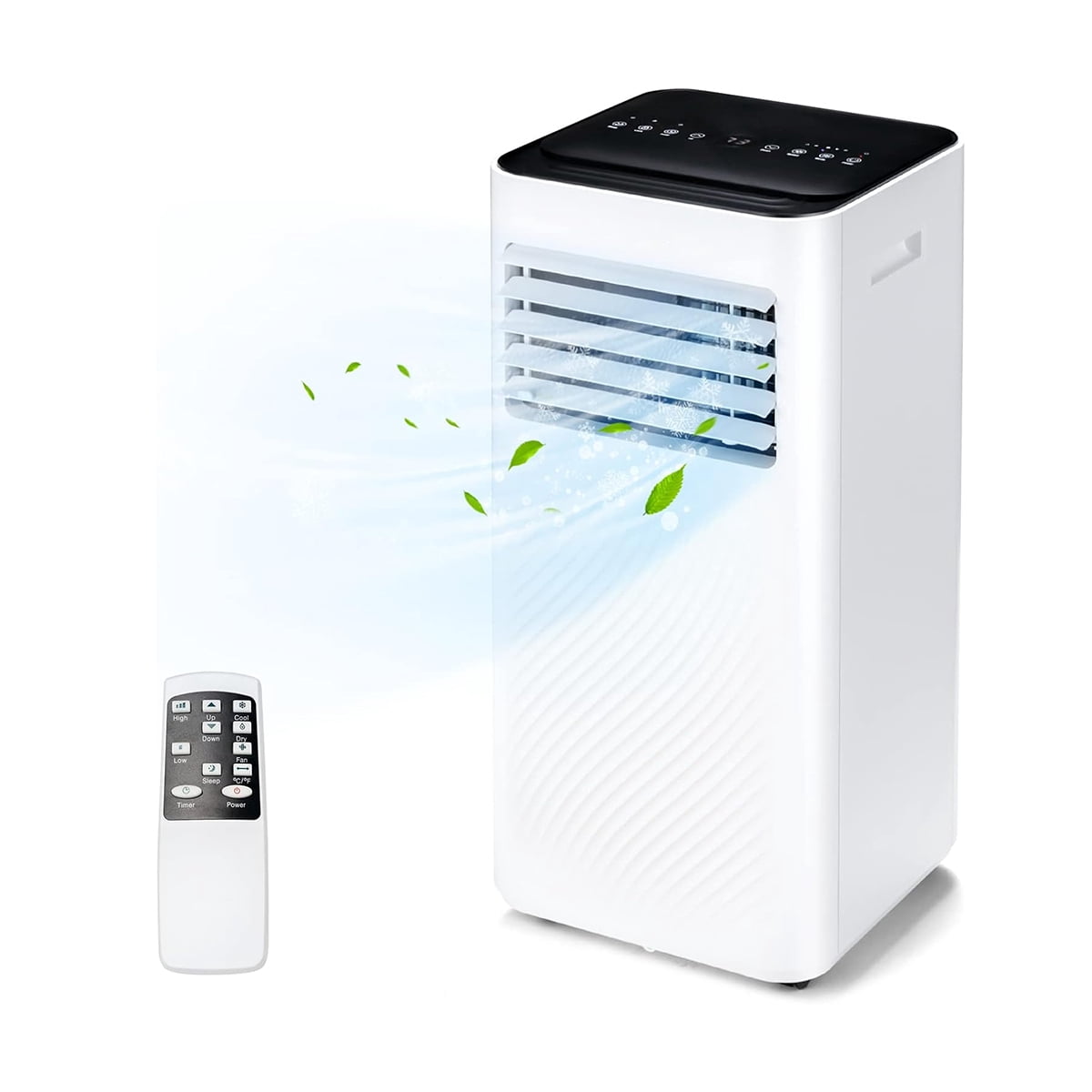Portable Air Conditioner with Remote Control, 8000 BTU AC Unit with ...