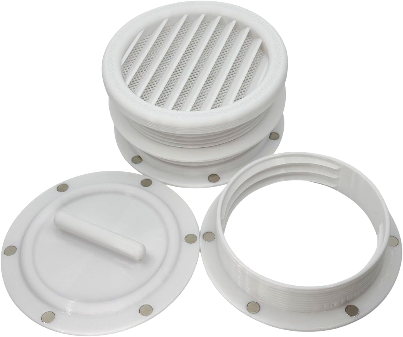 Portable Air Conditioner Vent Kit with Magnetic Tube Attachment For RVs ...