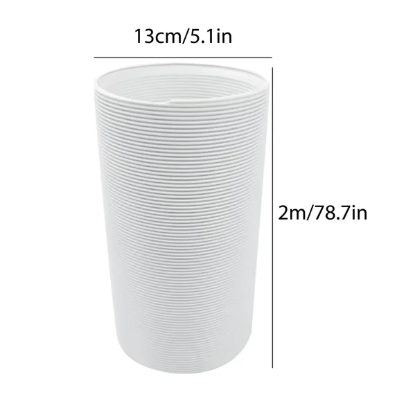 Portable Air Conditioner Window Vent Kit Exhaust Hose Universal Coupler ...