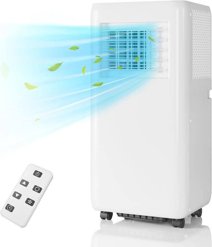 Portable Air Conditioners 10000BTU with Remote Control, Cools up to 400 ...