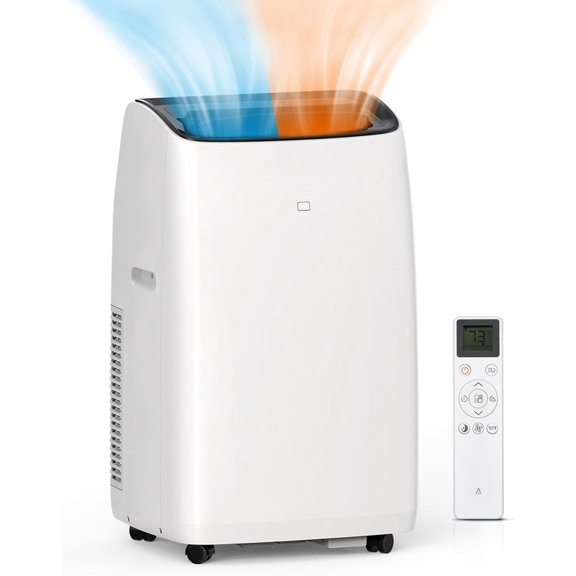 Garrison Portable Heat Pump, Remote Control, 12,000 Btu, Heat And Cool ...