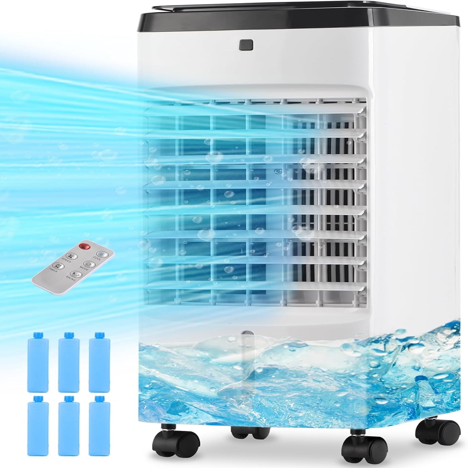 Portable Air Conditioners 3 In 1 Evaporative Air Cooler Portable Ac For