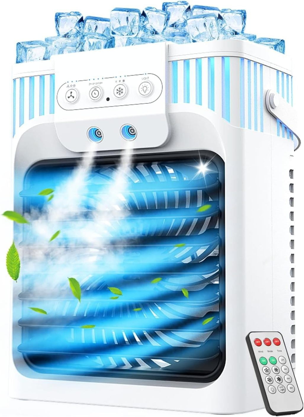 Portable Air Conditioners, 3 Speeds, 3 Mist Settings, 40oz XL Water ...