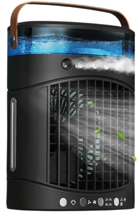 Portable Air Conditioners, 5200mAh Rechargeable Mini Air Conditioner ...