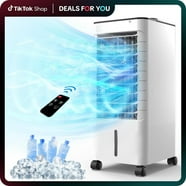 Be Home Portable Air Conditioner Fan, Dual Water Tanks, Mini Desk AC, 3 ...