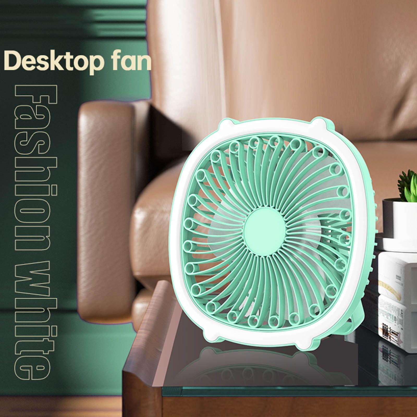 Portable Air Conditioners Fan, 4 Wind Speed Mini Ac Fan with 7 Cooling ...