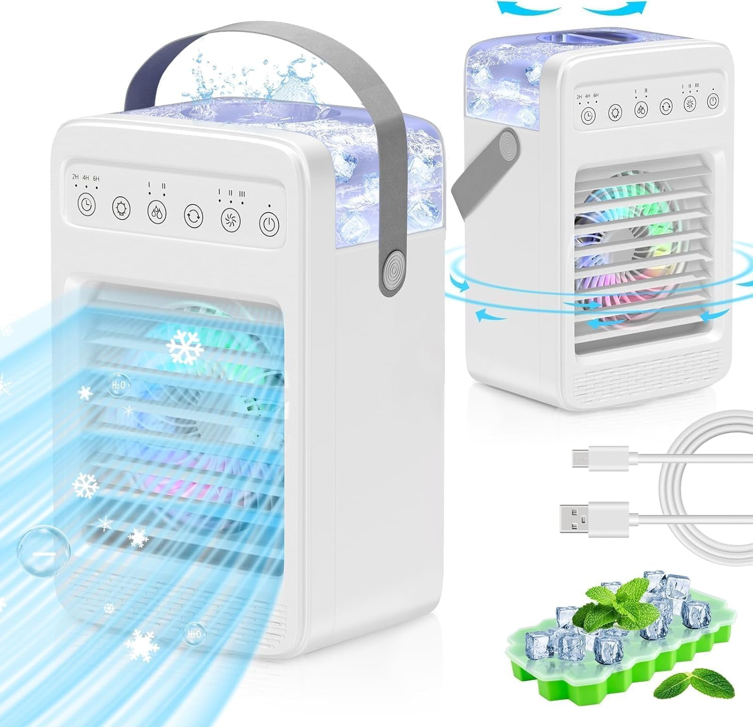 Portable Air Conditioners,Mini Air Conditioners Portable for Room ...