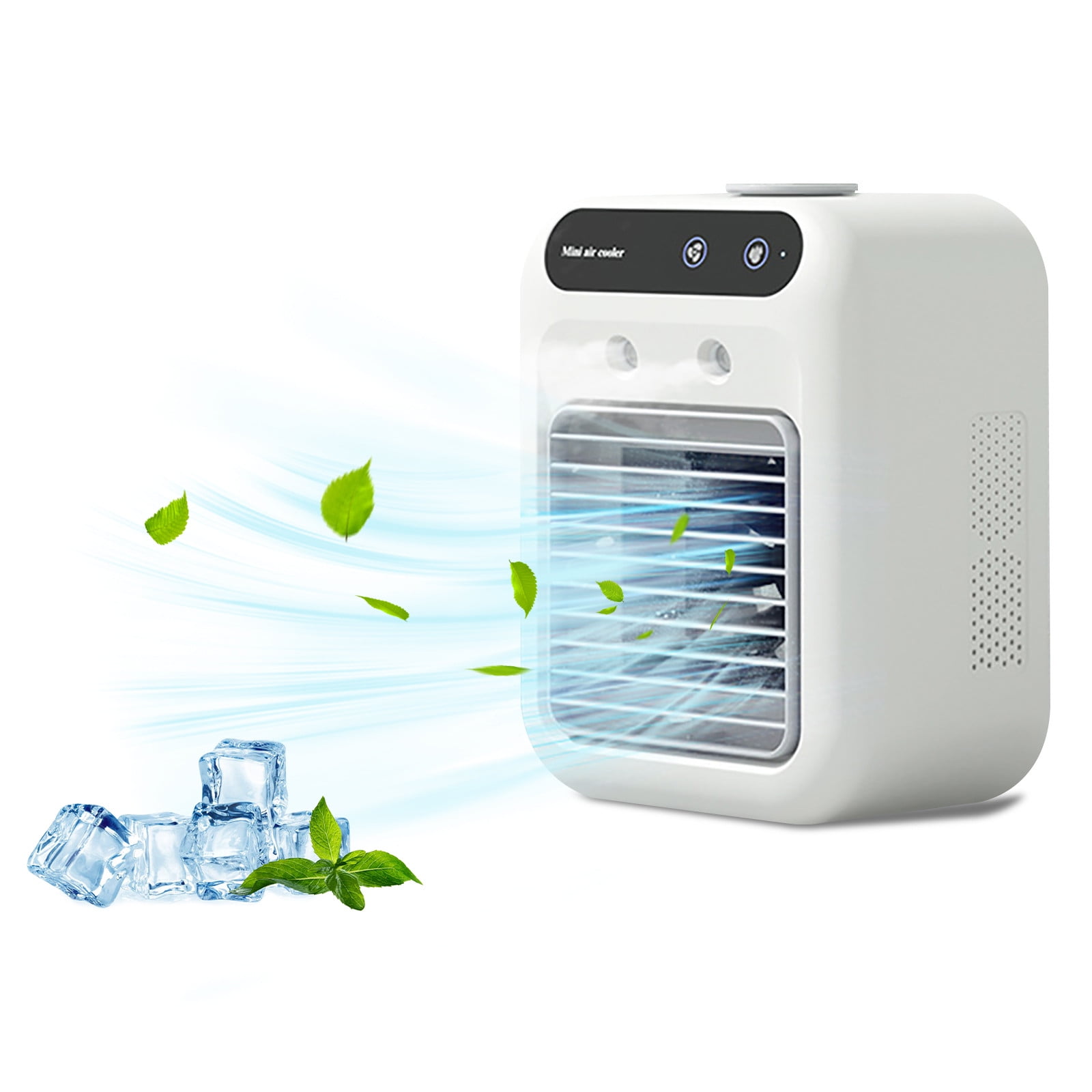 Desktop Air Cooler Portable Fan Portable Desktop Air Cooler Fan - 3 ...