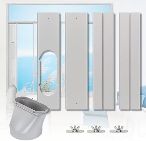 Portable Air conditioner Window Kit, Adjustable Vertical/Horizontal ...