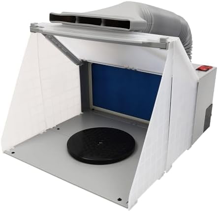 Portable Airbrush Spray Booth Model Painting Workbench Airbrush Paint ...