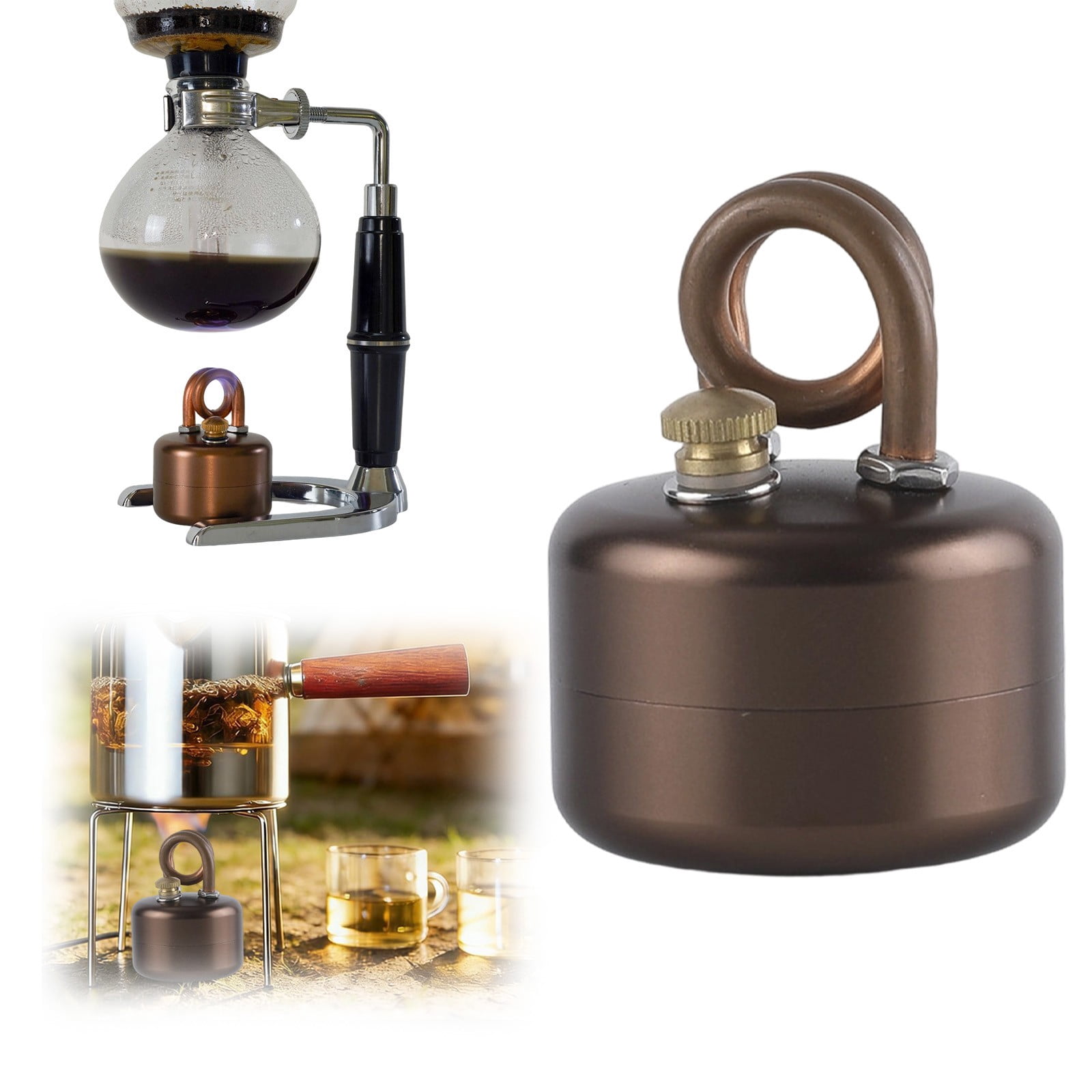 Portable Alcohol Stove for Outdoor Camping, Ultralight Windproof ...