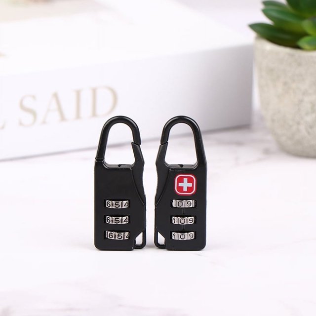 Portable Alloy Mini Lock Padlock Outdoor Travel Luggage Zipper Backpack ...